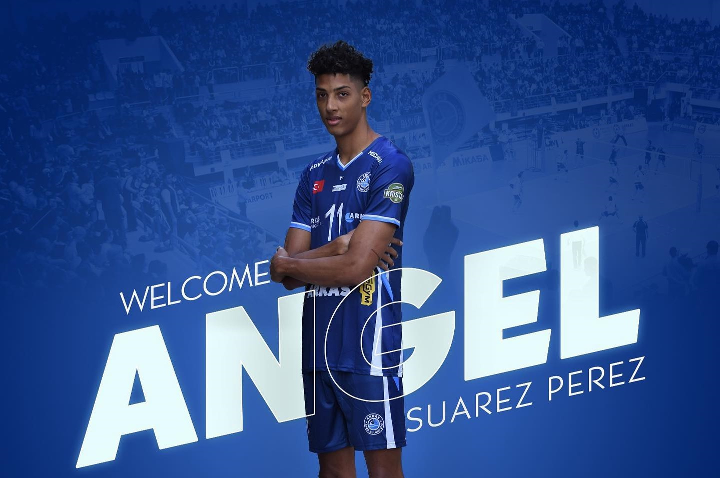 Kübalı orta oyuncu Angel Suarez Perez, Arkas Spor'da! - Voleybolun ...