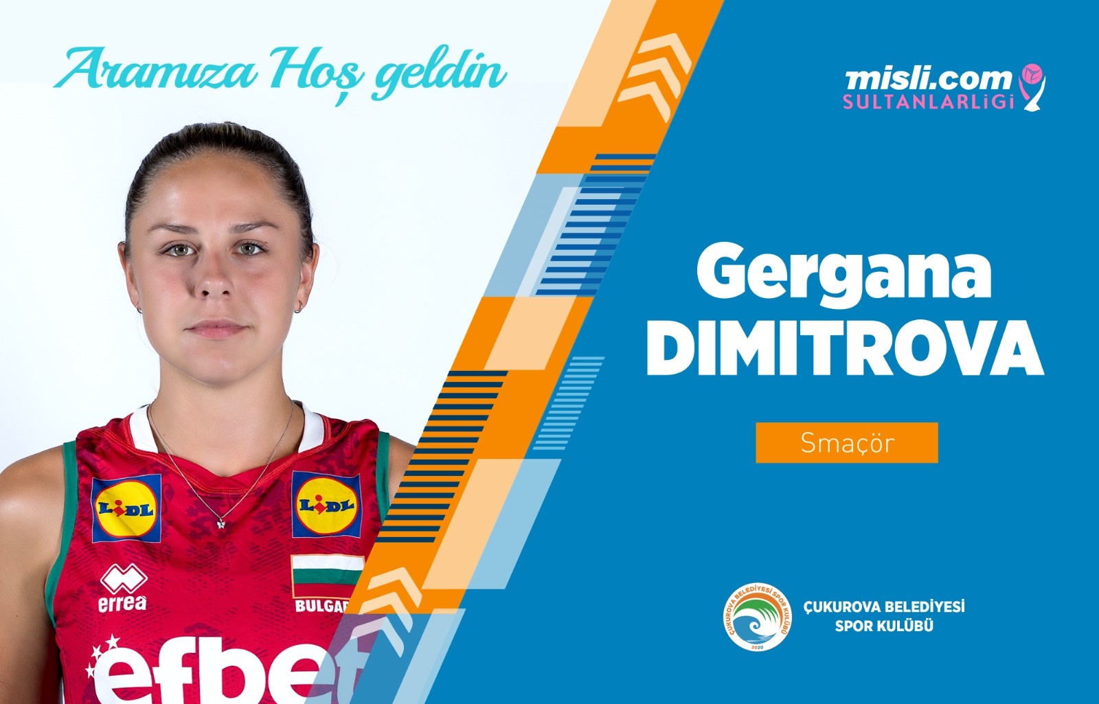 Gergana Dimitrova Çukurova Belediyesi'nde - Voleybolun Renkli Dünyası