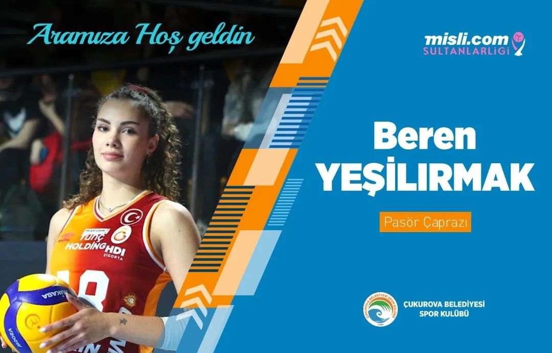 Beren Yeşilırmak Çukurova Belediyesi’nde - Voleybolun Renkli Dünyası