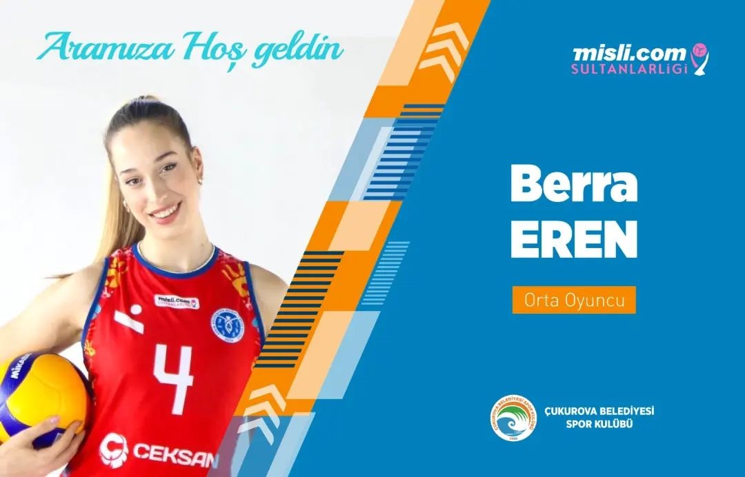 Berra Eren Çukurova Belediyesi'nde - Voleybolun Renkli Dünyası