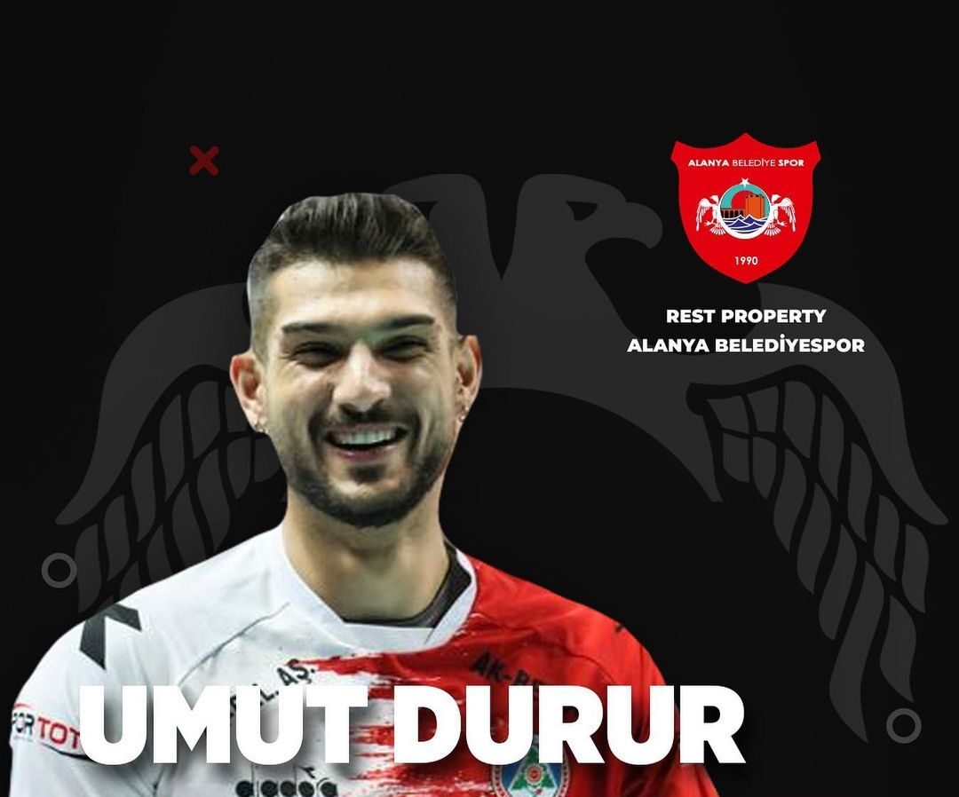 Umut Durur Rest Property Alanya Belediyespor'da - Voleybolun Renkli Dünyası